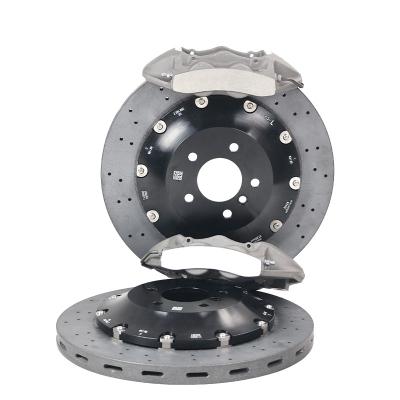 China HEUR Carbon Ceramic Brake Disc Front Set 355mm - Direct Replacement for Honda Civic for sale
