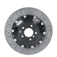 China HEUR Carbon Ceramic Brake Disc Front Set 355mm - Direct Replacement for Honda Civic for sale