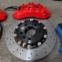 China HEUR Custom Carbon Ceramic Front Brake Rotor Assembly for Tesla Model Y for sale