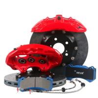 China Heur Brake Carbon Ceramic Disc For Volkswagen Tiguan Upgrade 355mm Front wheel  Set for sale