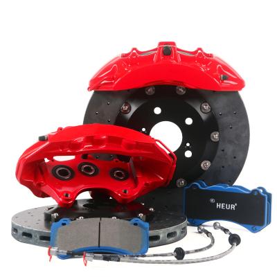 China Heur Brake Carbon Ceramic Disc For Volkswagen Tiguan Upgrade 355mm Front wheel  Set for sale