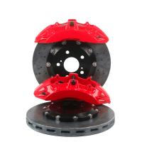 China Heur Brake Carbon Ceramic Disc For Volkswagen Tiguan Upgrade 355mm Front wheel  Set for sale