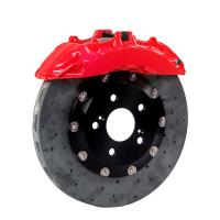 China Heur Brake Carbon Ceramic Disc For Volkswagen Tiguan Upgrade 355mm Front wheel  Set for sale
