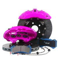 China Premium Carbon Ceramic Front Brake Disc Upgrade Kit for VW Golf 8 GTI for sale
