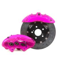 China Premium Carbon Ceramic Front Brake Disc Upgrade Kit for VW Golf 8 GTI for sale
