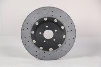 China Heur Carbon Ceramic Brake Disc Front Set 390mm Upgrade for Nissan GTR35 for sale