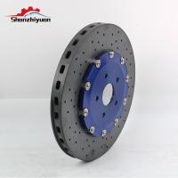 China Heur Long Fiber Carbon Ceramic Disc For Honda Civic Type R 355mm Front Set for sale
