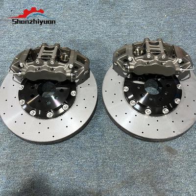 China HEUR High Performance Carbon Ceramic Front  Brake Discs 380MM Direct Fit for Tesla Model S for sale