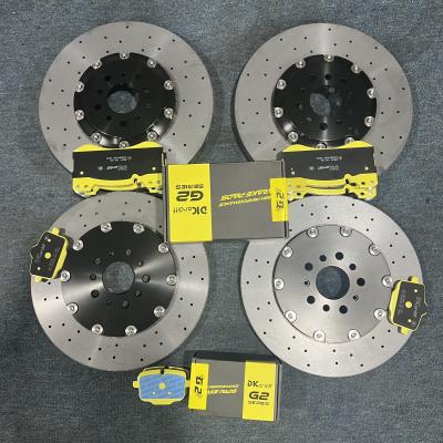 China HEUR High Performance Carbon Ceramic Front Brake Discs 380MM Direct Fit for BMW M3 for sale