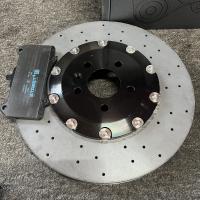 China HEUR High Performance Carbon Ceramic Front Brake Discs 380MM Rear 380MM Upgrade Direct Fit for Audi A6 C8 AVENT for sale