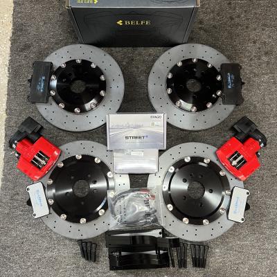 China HEUR High Performance Carbon Ceramic Front Brake Discs 380MM Rear 380MM Upgrade Direct Fit for Audi A6 C8 AVENT for sale