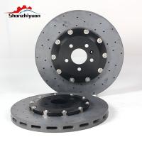 China HEUR Brake Carbon Ceramic Disc Refit Front Set 330*28mm  OE Number 177718 For Ferrari 360 for sale