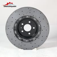 China HEUR Custom Carbon Ceramic Front Brake Rotor 355*32 OE Number 102509900B Assembly for Tesla Model S for sale