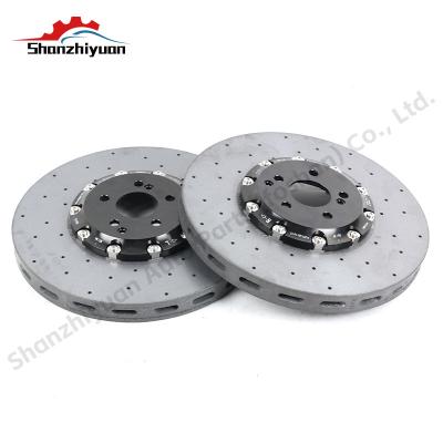 China Front Set BMW Carbon Ceramic Brake 338*26mm OE Number  34116778647 Bmw  E88 Brake Disc Durable for sale