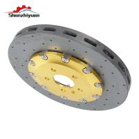 China HEUR Brake Front Carbon Ceramic Brake Discs 385×36mm  OE Number  4E0615301E Set for Audi A8 for sale