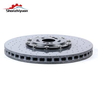 China High Performance Custom Carbon Ceramic Front Brake Kit 400*36 mm OE Number 34118072017  for BMW M2 F87 for sale