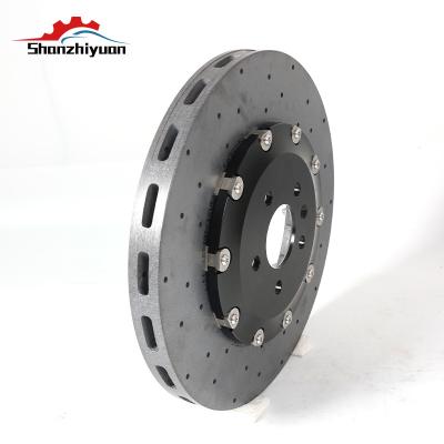China HEUR Carbon Ceramic Brake Disc For Mercedes-Benz C240  300*22mm Rear Set for sale