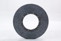 China BMW X3 Carbon Ceramic Rear Brake Disc 320*22mm OE Number 34213332217 for sale