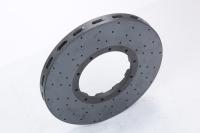 China BMW X3 Carbon Ceramic Rear Brake Disc 320*22mm OE Number 34213332217 for sale