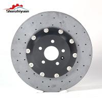 China High Performance Custom Carbon Ceramic Front Brake Kit 348*30 mm OE Number 34116770729  for BMW 330i for sale