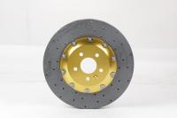 China High Performance Custom Carbon Ceramic Front Brake Kit 345*24 mm OE Number  34206894381 for BMW F04 for sale