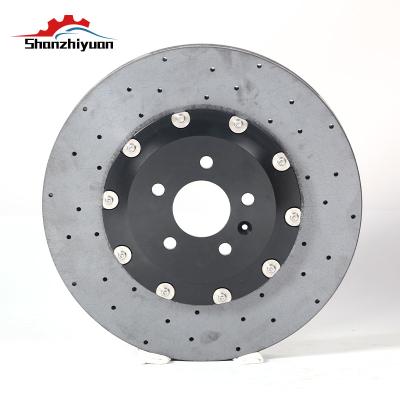 China High Performance Custom Carbon Ceramic Front Brake Kit 330*26mm OE Number 34116858071 for BMW Mini R56 for sale
