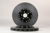China HEUR Brake Front Carbon Ceramic Brake Discs 420*40mm  Set for Audi RS6 for sale