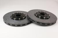 China HEUR Brake Front Carbon Ceramic Brake Discs 420*40mm  Set for Audi RS6 for sale