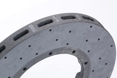 China HEUR 390*36mm Front Carbon Ceramic Brake Rotors Set Compatible with Mercedes-Benz S680 for sale