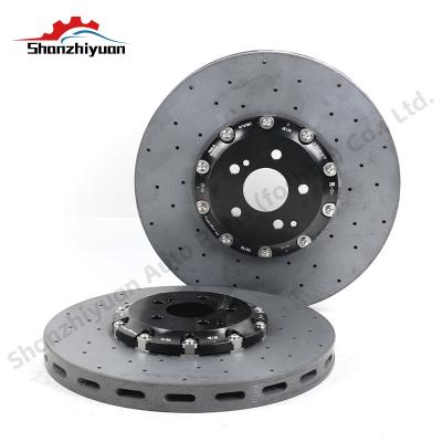 China 370×24mm CCB Carbon Ceramic Rear Brake Kit for BMW F97 High Performance Upgrade for sale