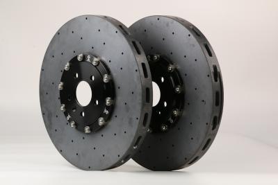 China Carbon Ceramic Brake Kit CCB Upgrade Front Disc Rotors Fit BMW G90 M5 Sedan 420×40mm Aftermarket Carbon Ceramic Brakes Set for sale