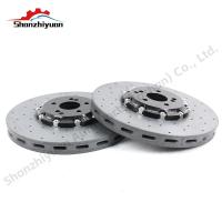 China Carbon Ceramic Brake Kit CCB Upgrade Front  Disc Rotors Fit BMW M8  400×36mm Aftermarket Carbon Ceramic Brakes Set for sale