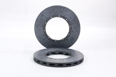 China Audi Q3 Front CCB Carbon Ceramic Brake Disc Set HEUR Performance 365x34mm Direct Fit Rotors for sale