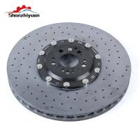 China High Performance CCB Carbon Ceramic Front Brake Disc Rotor Kit 420×40mm, Direct Fit For Audi RS6 C7 for sale