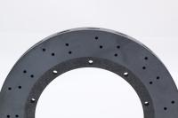 China 365×28mm Rear Carbon Ceramic Brake Rotors for Porsche Taycan Turbo Performance Brakes for sale