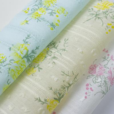 China 148cm Wide 100% Cotton Digital Floral Printed Fabric for Dresses, Skirts and Headscarves for sale