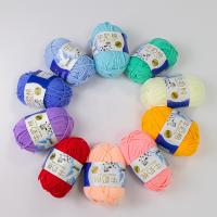 China 5-Ply Milk Cotton Yarn for Knitting and Crochet - Soft Hand-Woven Thread for Baby Clothes and Doll Decorations for sale