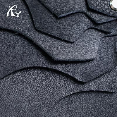 China 1.4mm Regenerated Leather Microfiber Fabric 137cm Width Smooth PU Material for Bags Shoes Furniture for sale