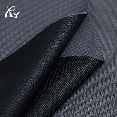 China 0.6mm Eco-friendly Bio Leather with 100% Bamboo Fiber Backing - 137cm Width for Furniture and Bags for sale