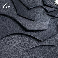 China Custom Designer Regenerated Leather 1.4mm Thick 137cm Wide Eco-Friendly Faux Leather for Bags Shoes Furniture for sale