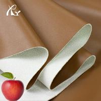 China 1.1mm Apple Bio-Based Vegan Leather Water Resistant Material 137cm Width for Car Seats Furniture for sale