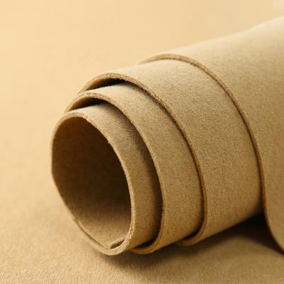 China 0.8mm Thickness 137cm Width Suede Imitation Microfiber Leather for Shoes Bags Automotive Interior for sale