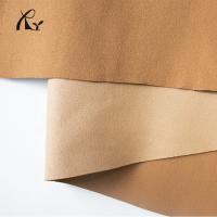 China 0.45mm Thickness 137cm Width Suede Imitation Microfiber PU Leather for Electronic Packaging and Furniture for sale