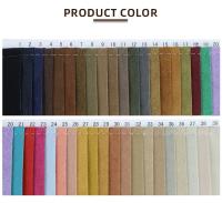 China Imitation Cowhide PU Leather 1.4mm Thick 137cm Wide Velvet Finish for Shoes Boots Bags Furniture for sale
