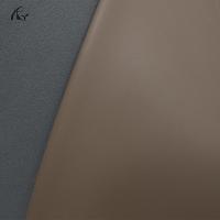 China Fine Grain Atomic Bomb Pattern Imitation Microfiber PU Leather 1.4mm Thick 137cm Wide for Shoes and Bags for sale