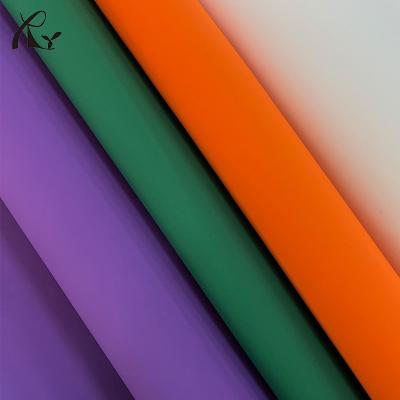 China 1.4mm PU Eco-friendly Imitation Microfiber Leather - 137cm Width Matte Texture for Shoes, Cars, Furniture for sale