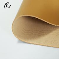 China Litchi Grain Pattern PU Waterproof Leather 1.4mm Thickness 137cm Width for Shoes Bags Furniture for sale