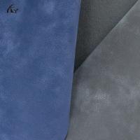 China 1.4mm Dual Color Imitation Microfiber PU Leather - 137cm Width for Shoes, Bags & Furniture for sale