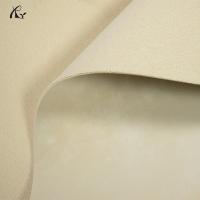 China 1.4mm Dual Color Imitation Microfiber PU Leather - 137cm Width for Shoes, Bags & Furniture for sale