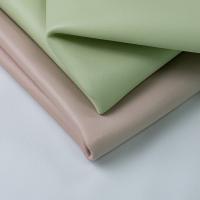China 1.4mm Lychee Pattern Imitation Microfiber Leather 137cm Width for Shoes Sofas Bags Furniture for sale